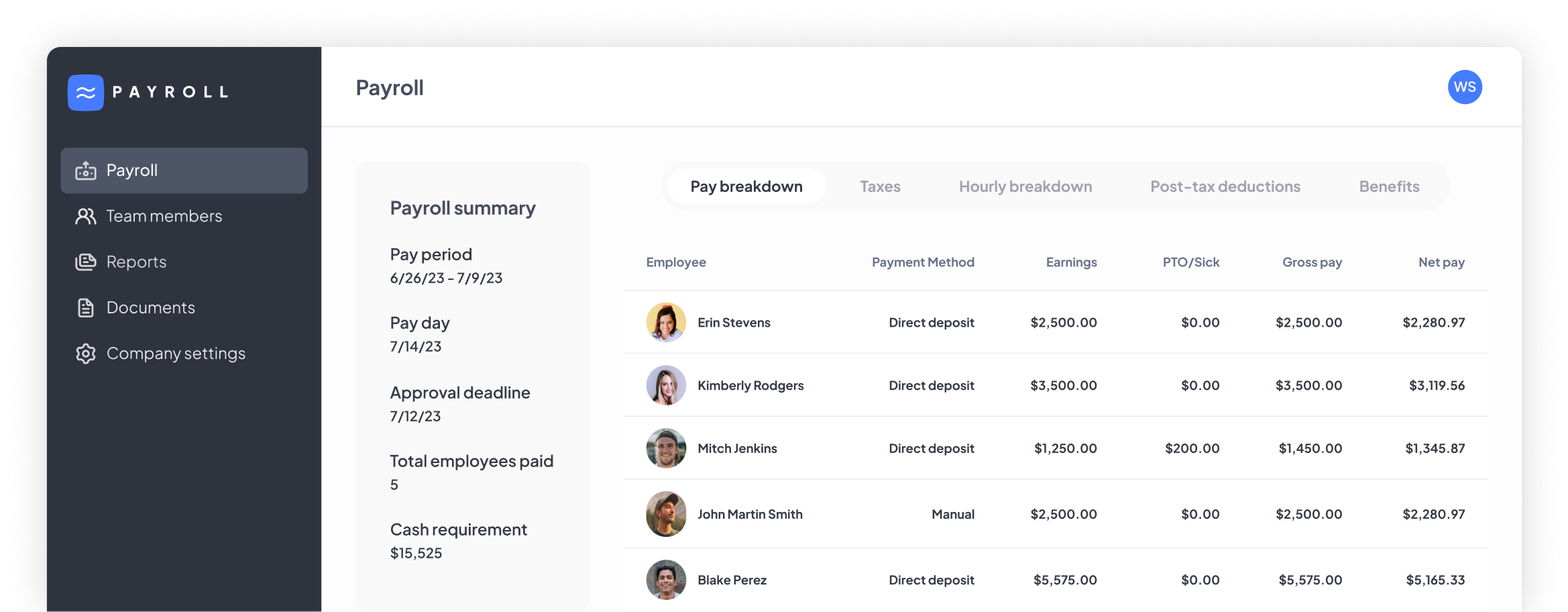Simple and Easy Payroll for Hourly Workers | Workstream Payroll
