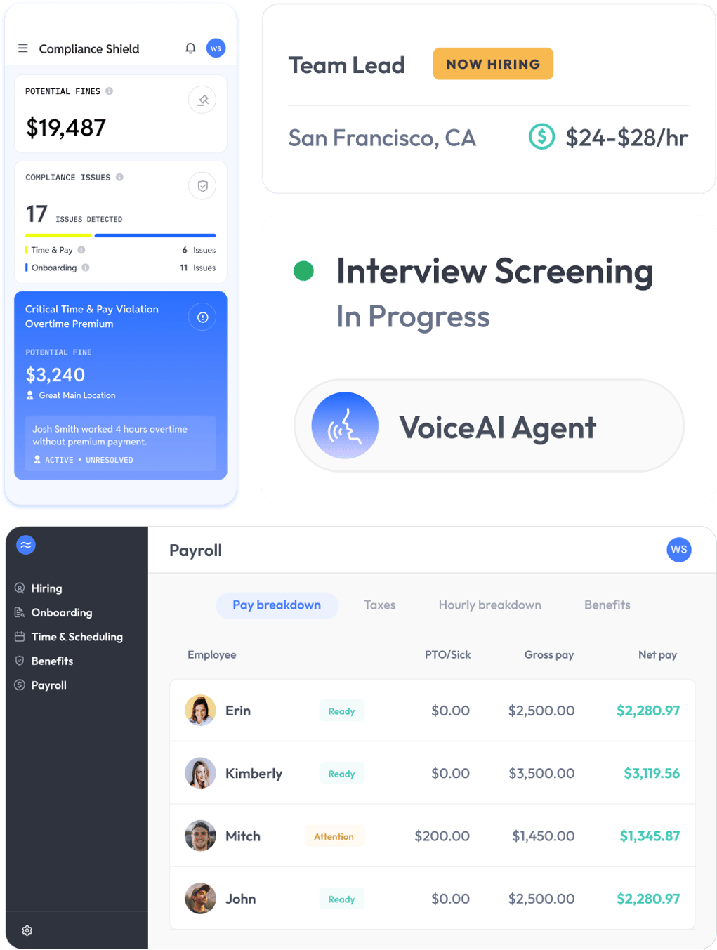 HR and Payroll for hourly businesses | Workstream