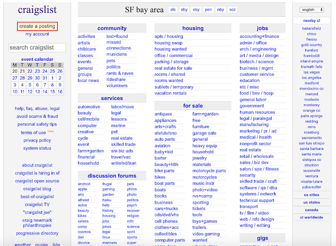Do's and Dont's for Posting a Job on Craigslist