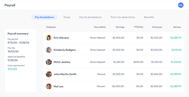 Simple and Easy Payroll for Hourly Workers | Workstream Payroll