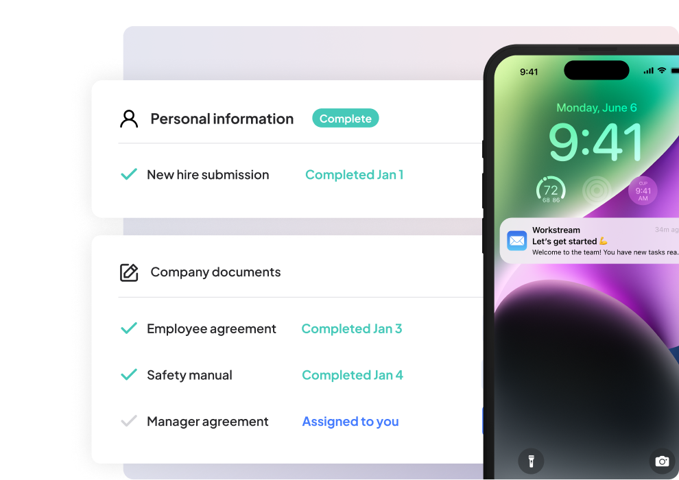 Hire and retain hourly workers | Workstream